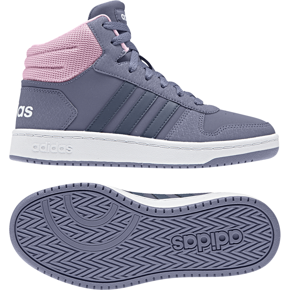 adidas HOOPS MID 2.0 Raw Indigo - SportPalais.com
