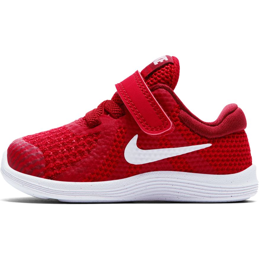 Nike Revolution 4 (TD) Rouge/blanc - SportPalais.com